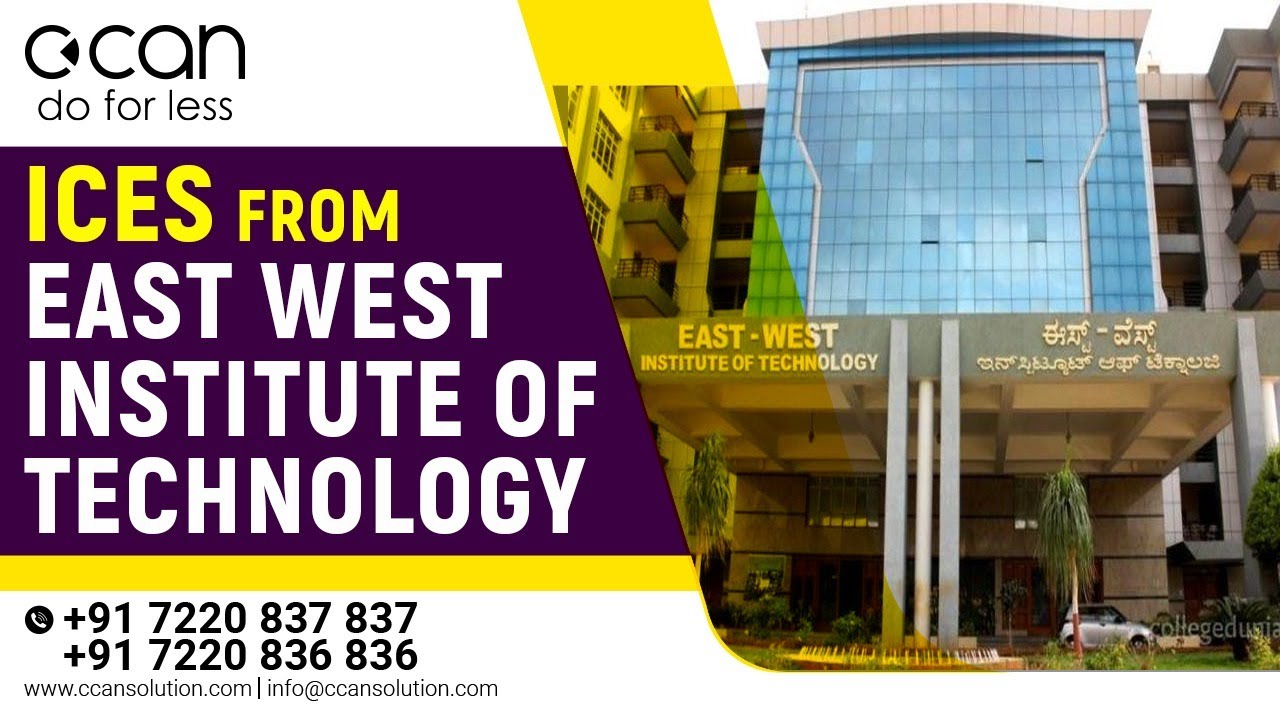 CCAN SOLUTIONS/ICES FROM EAST WEST INSTITUTE OF TECHNOLOGY - YouTube