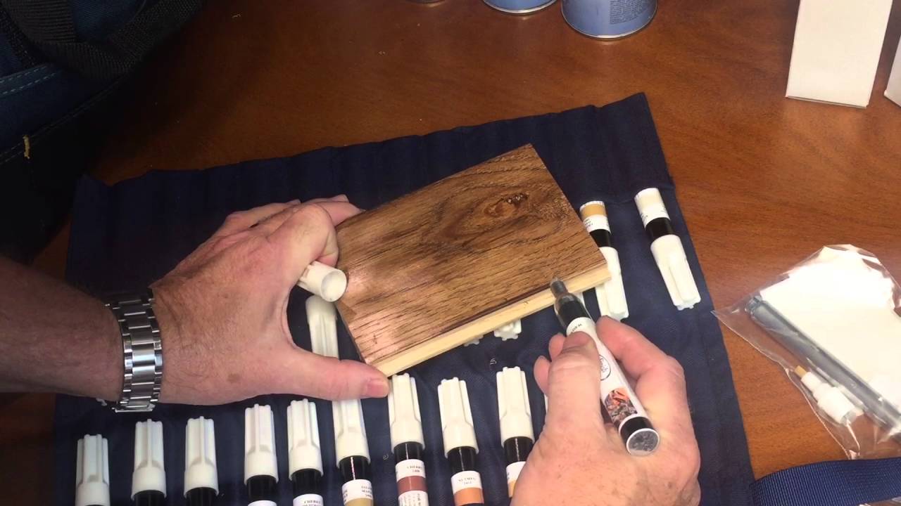 Touch Up Solution Roll Up Marker Bag and Blender 1A - YouTube