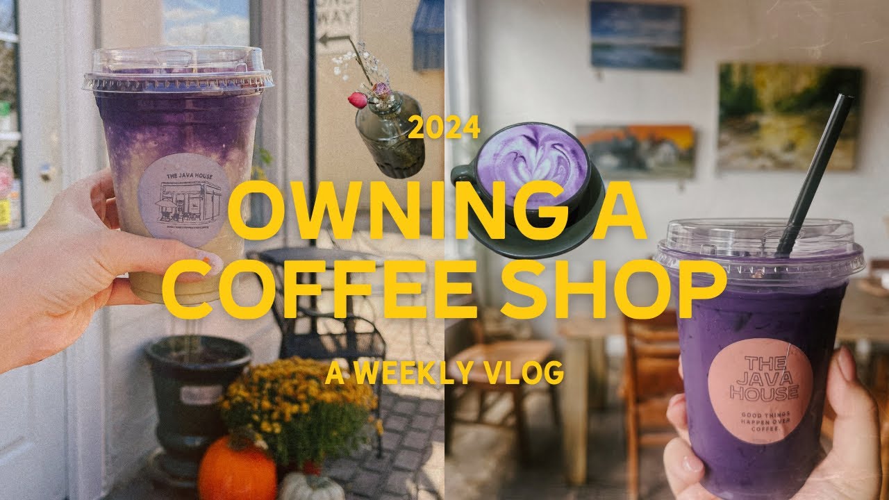 OWNING A CAFE | Behind the scenes of owning a coffee shop, new seasonal ...