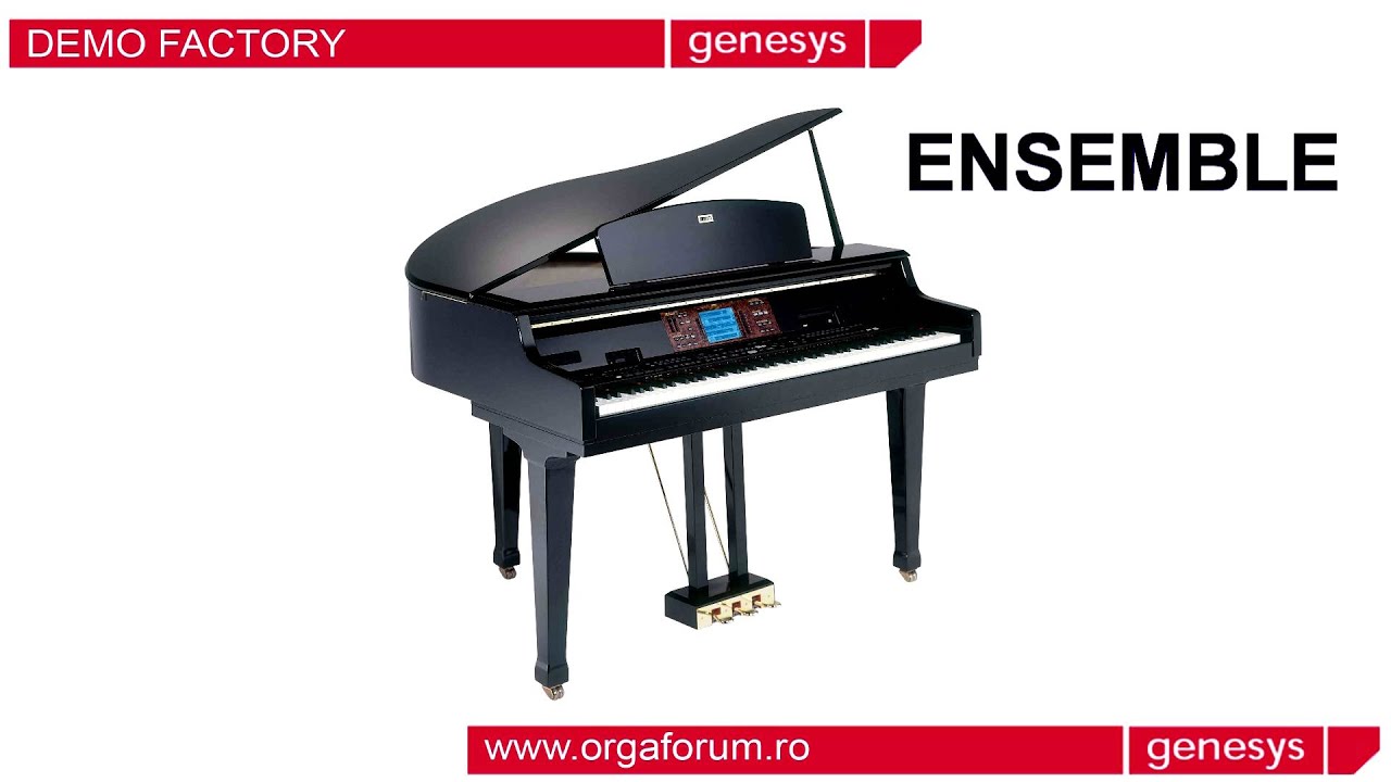DEMO GEM Genesys Ensemble factory ( GENERALMUSIC ) - YouTube
