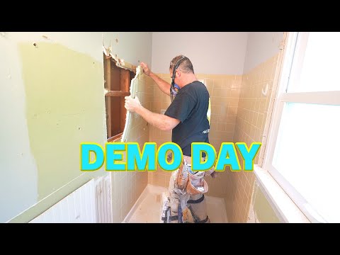 How To Tear Out A Walk In Tile Shower