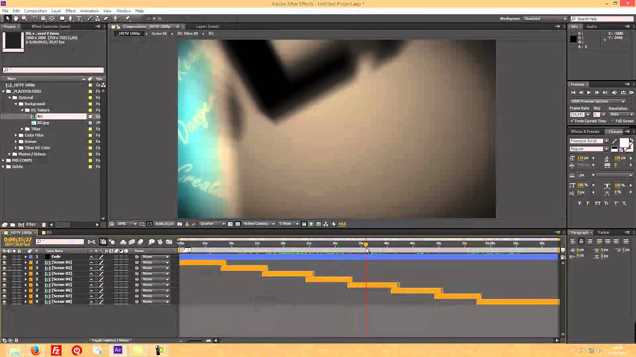 After Effects Tutorial | Photo Trailer - YouTube