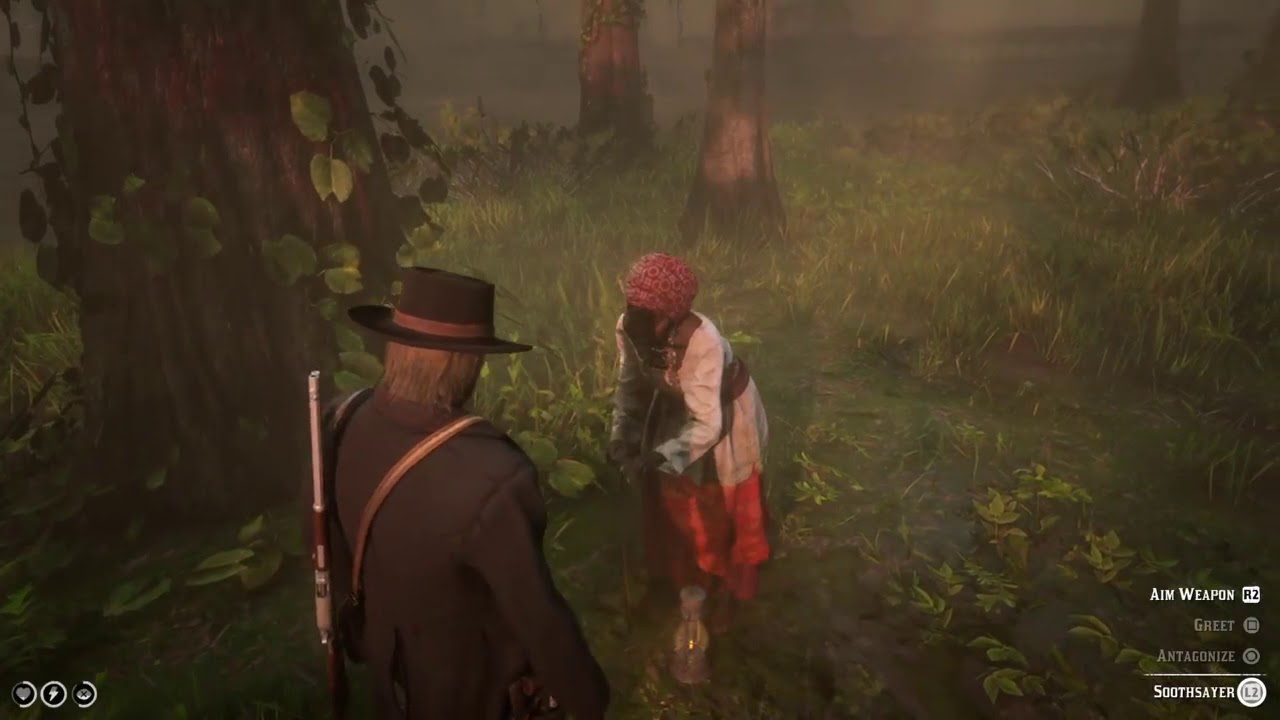 Red Dead Redemption 2 - Soothsayer the Fortune Teller - YouTube