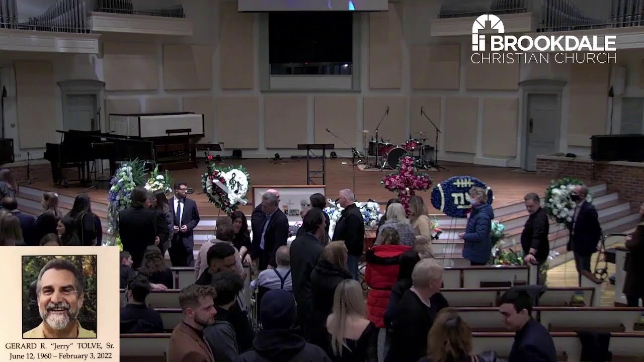 Remembering Gerard R. "Jerry" Tolve Sr. (Funeral Service) - YouTube