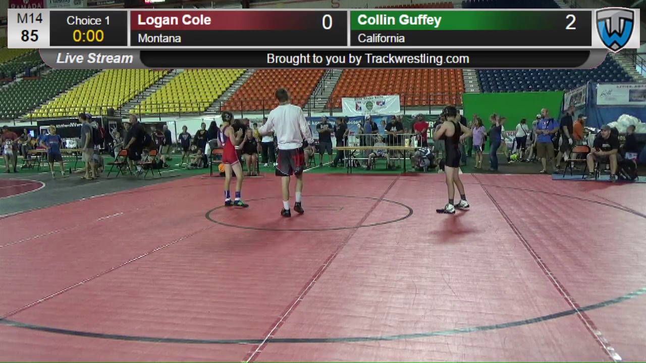 1092 Novice 85 Collin Guffey California vs Logan Cole Montana ...