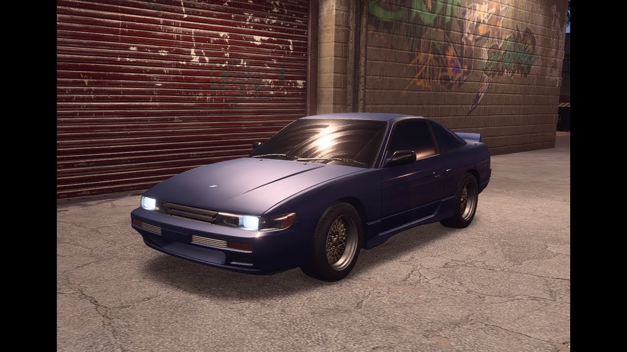 [NFS Payback][Initial D] Mako's Sil80 in Fight in the City Race - YouTube