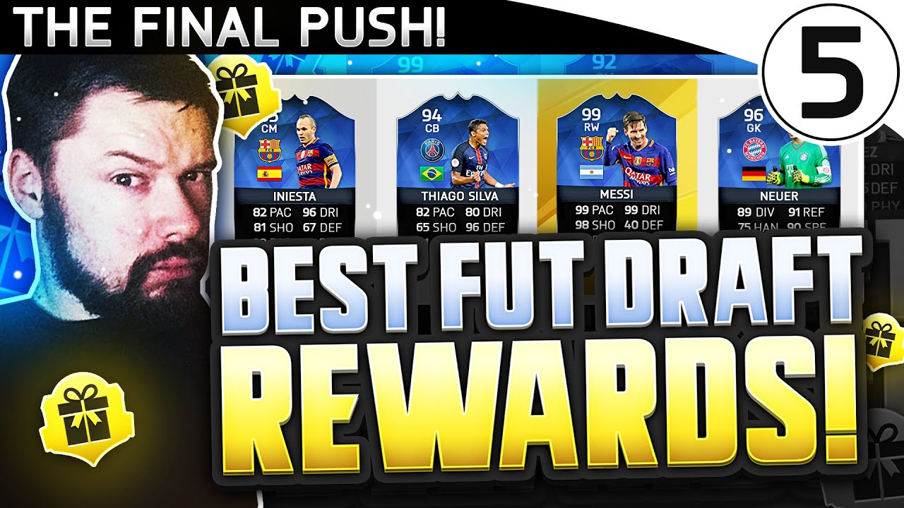 99 MESSI!!! THE BEST FUT DRAFT REWARDS #05 - FIFA 16 FUT DRAFT - YouTube