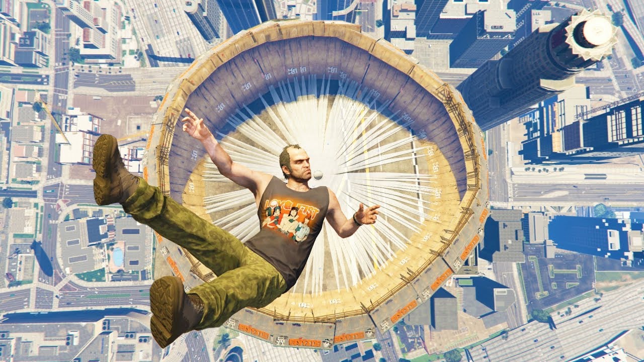 GTA 5 Jumps/Falls Ragdolls Compilation #6 (Euphoria physics - Funny ...