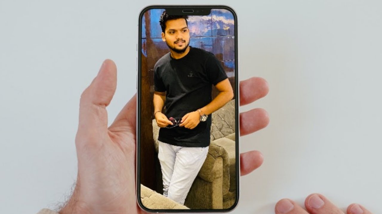 How to Mirror Front Camera Photos in iOS 15 on iPhone - YouTube