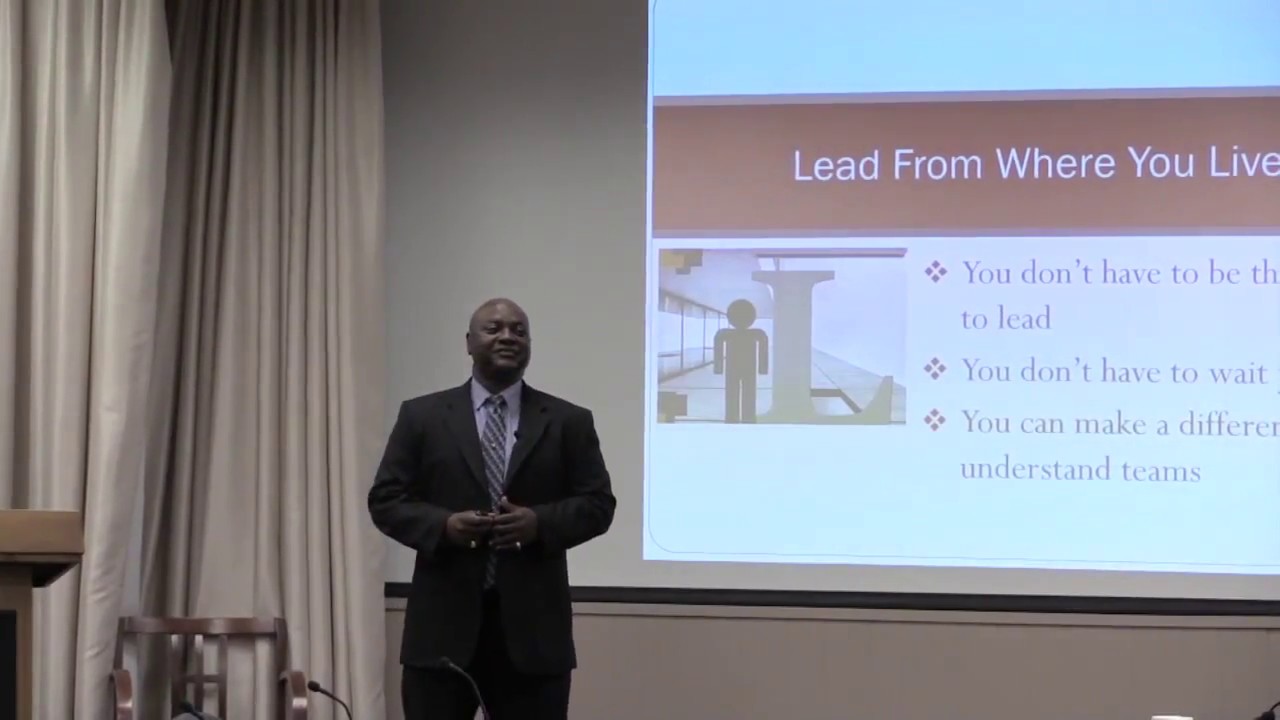 Dr. Brown Speaks on Motivationally Intelligent Leadership: Emerging ...