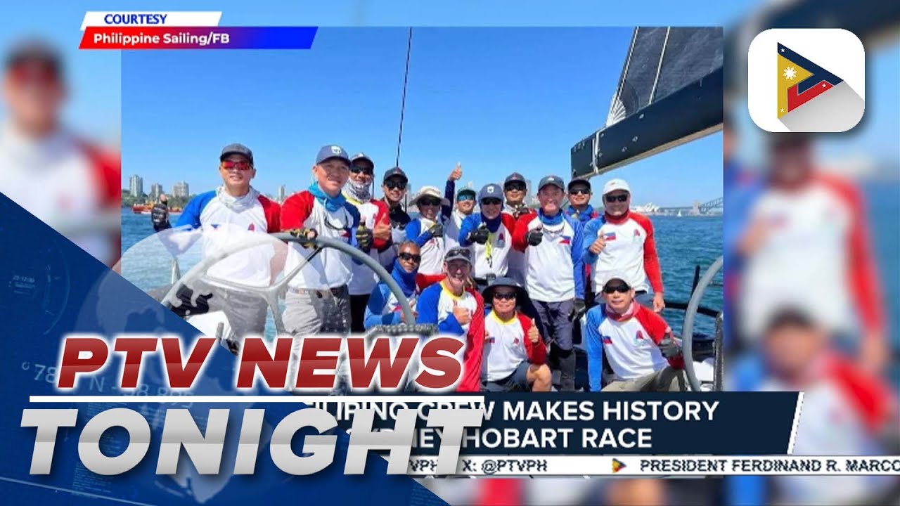 All-Filipino crew makes history in Sydney-Hobart race - YouTube