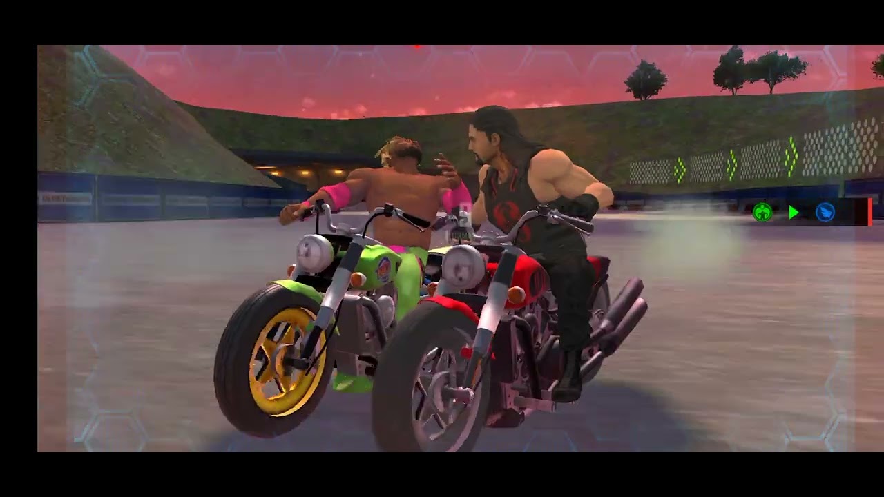 WWE Racing showdown - Roman Reigns First race ~ Android Gameplay. - YouTube