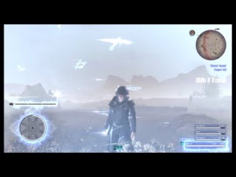 FFXV - Level 140 Dread Behemoth and Level 130 Tyranteant Timed Quest ...