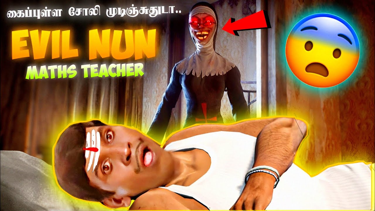 Evilnun became Maths teacher 😫 | Evil Nun van escape | evilnun in tamil | dark army tamil - YouTube