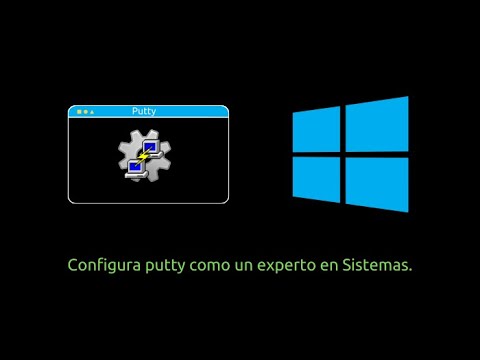 Como usar PuTTY ⚡ el mejor cliente ssh para windows [2022] 🇪🇸 - YouTube