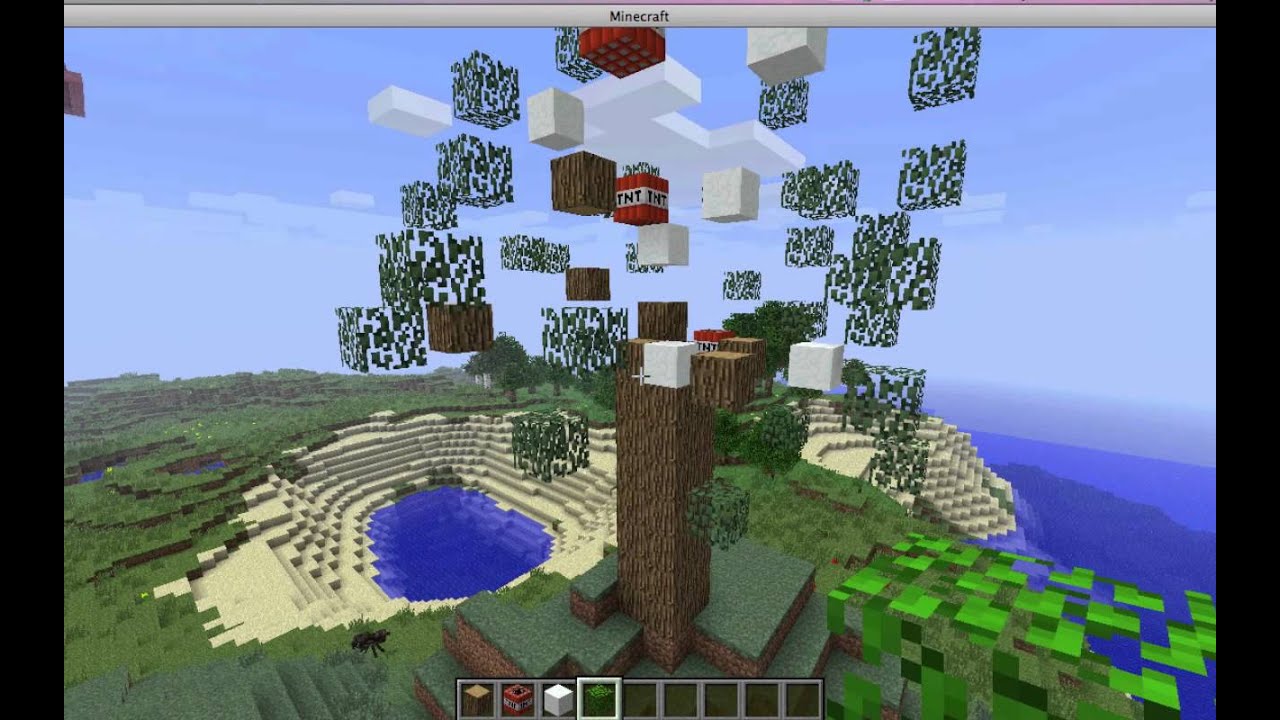 Minecraft - Slow Motion Tree - YouTube