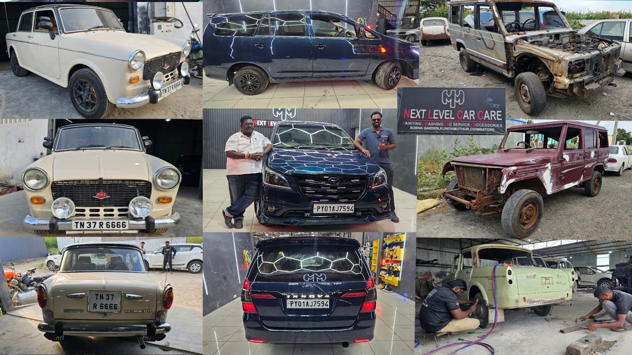 MM NEXT LEVEL CAR CARE COIMBATORE | ALL CARS RESTORATION SHOP IN ...