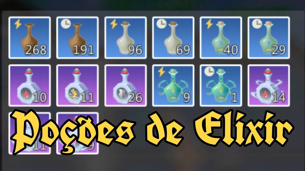 Como funciona as poções de elixir! - YouTube