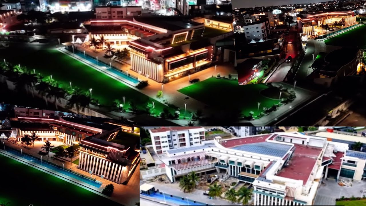 DR.OSEI KWAME DESPITE LUXURIOUS AND BIGGEST MANSION IN AFRICA NIGHT ...