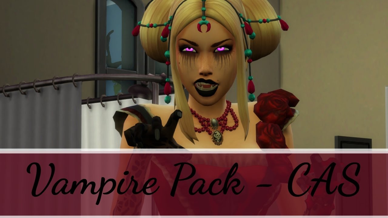 The Sims 4 | Vampire Pack | CAS - YouTube