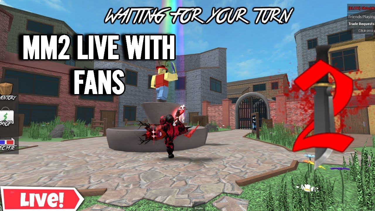 🔴Playing MM2! W/ FANS 🔴 LATE NIGHT STREAM - YouTube