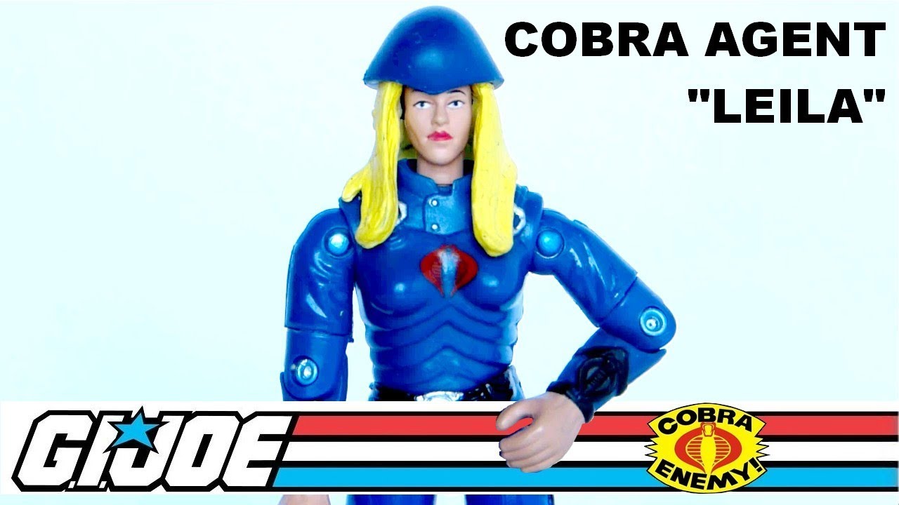 Leila the Cobra Agent - Vintage G.I. Joe review - YouTube