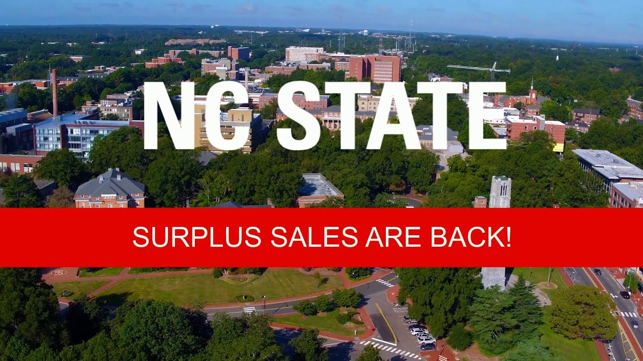 NC State Surplus Sales - YouTube