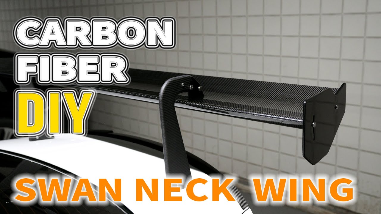 How to Make a Carbon Fiber Swan Neck Wing [DIY] (with 3D Printed Molds ...