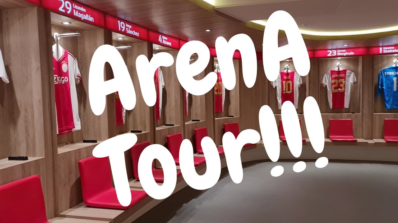 AMAZING! 😍Ajax stadium - Johan Cruijff ArenA (Stadium tour) - YouTube