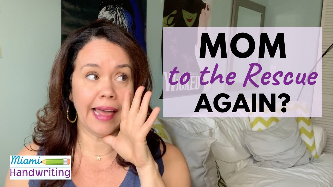 Mom to the Rescue Again? | Teaching Your Kids to Be Independent - YouTube