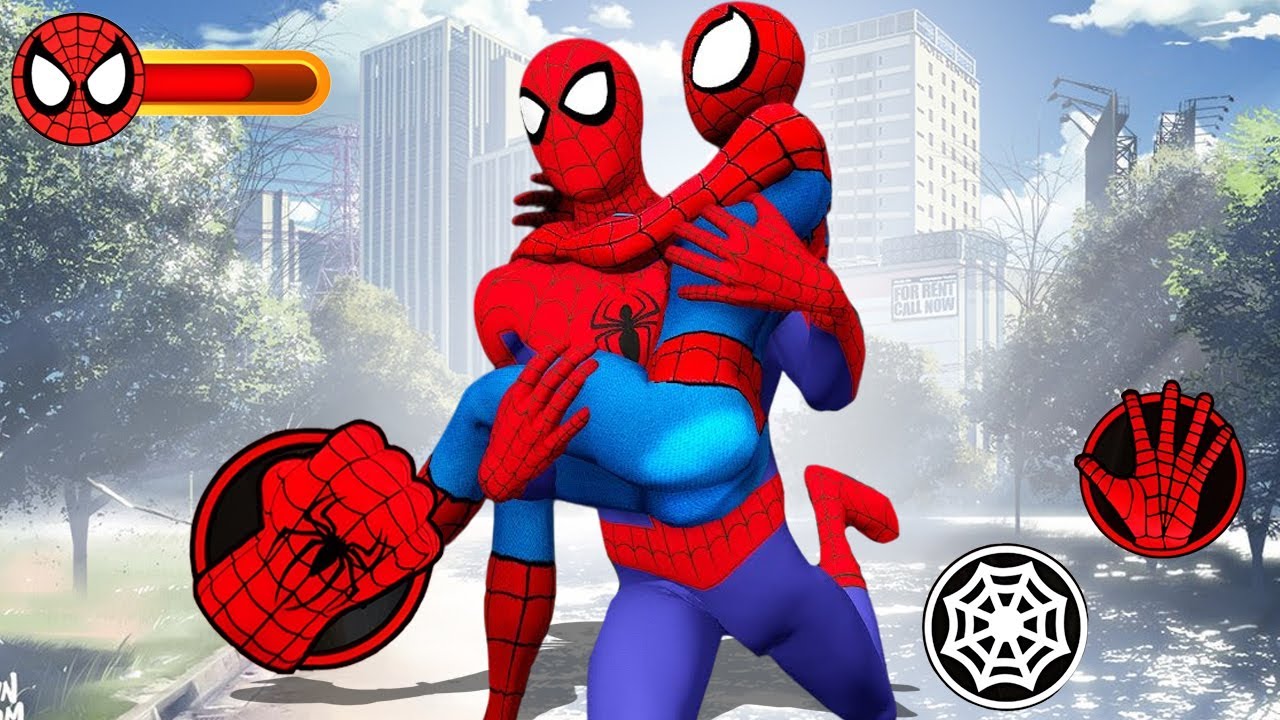 SPIDER-MAN SAVES SPIDER-WOMAN in Garry's Mod - YouTube