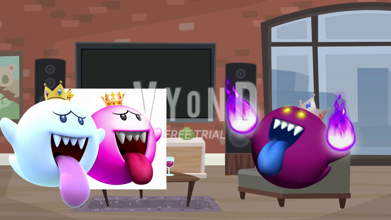 Dark King Boo Gets Ungrounded. - YouTube