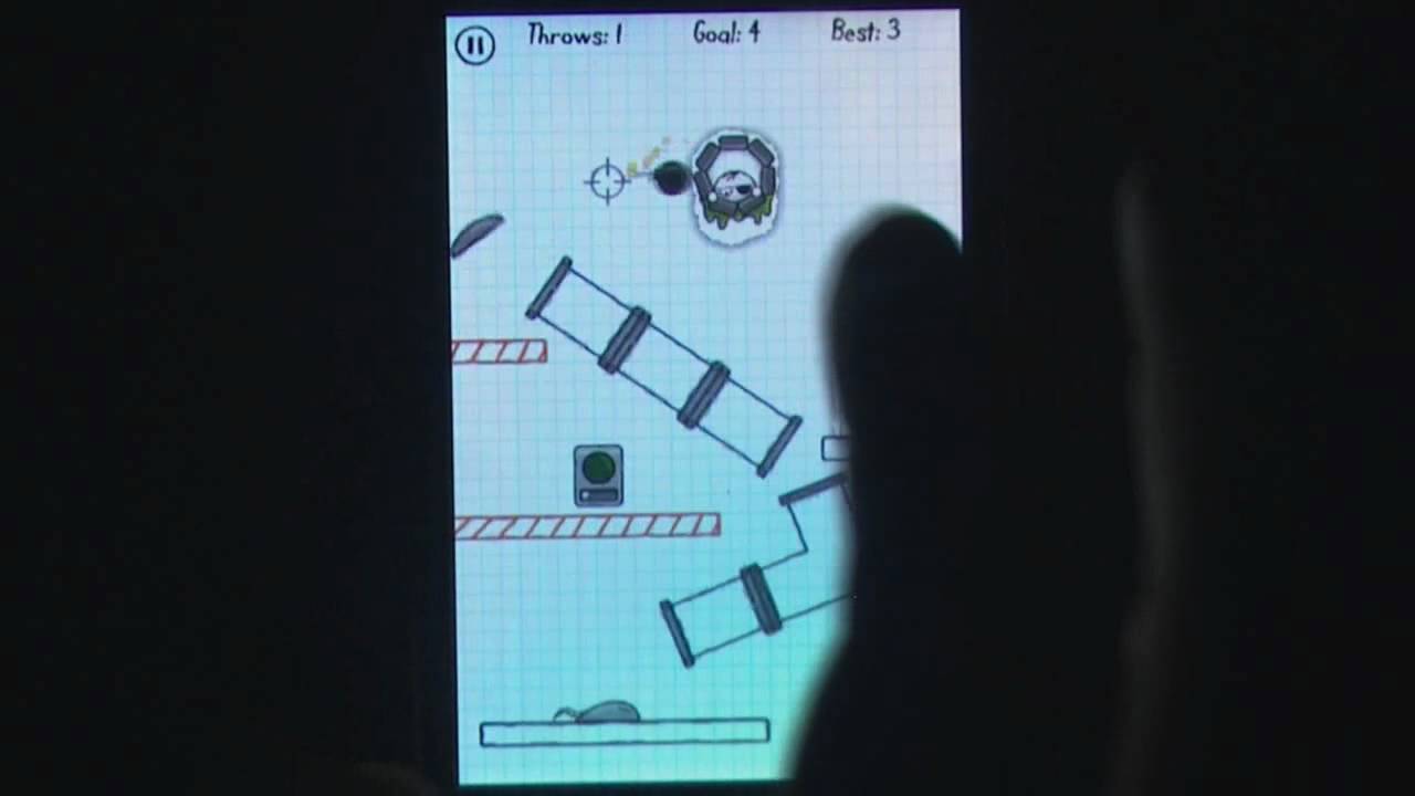 Doodle Bomb iPhone Gameplay Video Review - AppSpy.com - YouTube