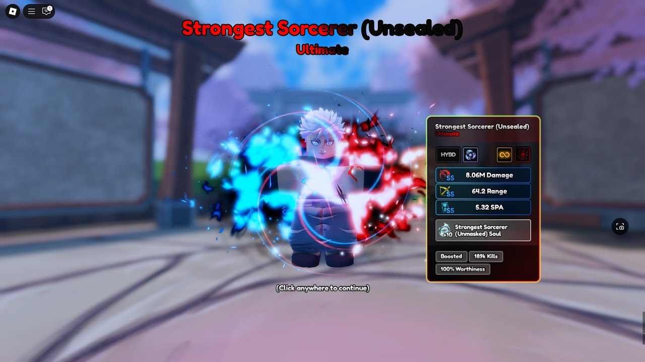 NEW BOOSTED GLITCHED GOJO SHOWCASE - YouTube