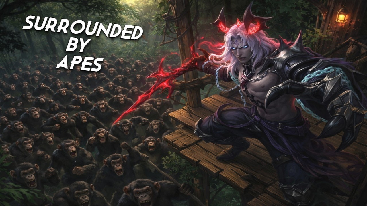 SURROUNDED BY APES • League of Legends - YouTube