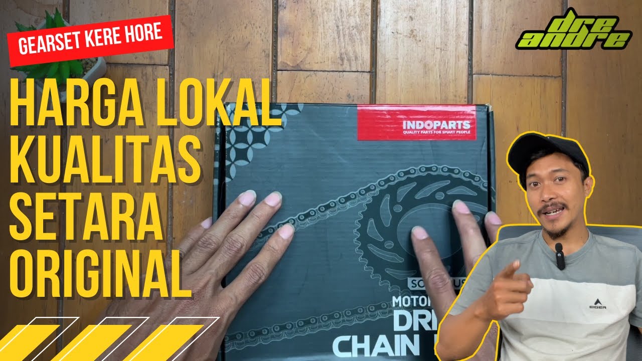 🔴Review Detail GEAR SET INDOPARTS - YouTube