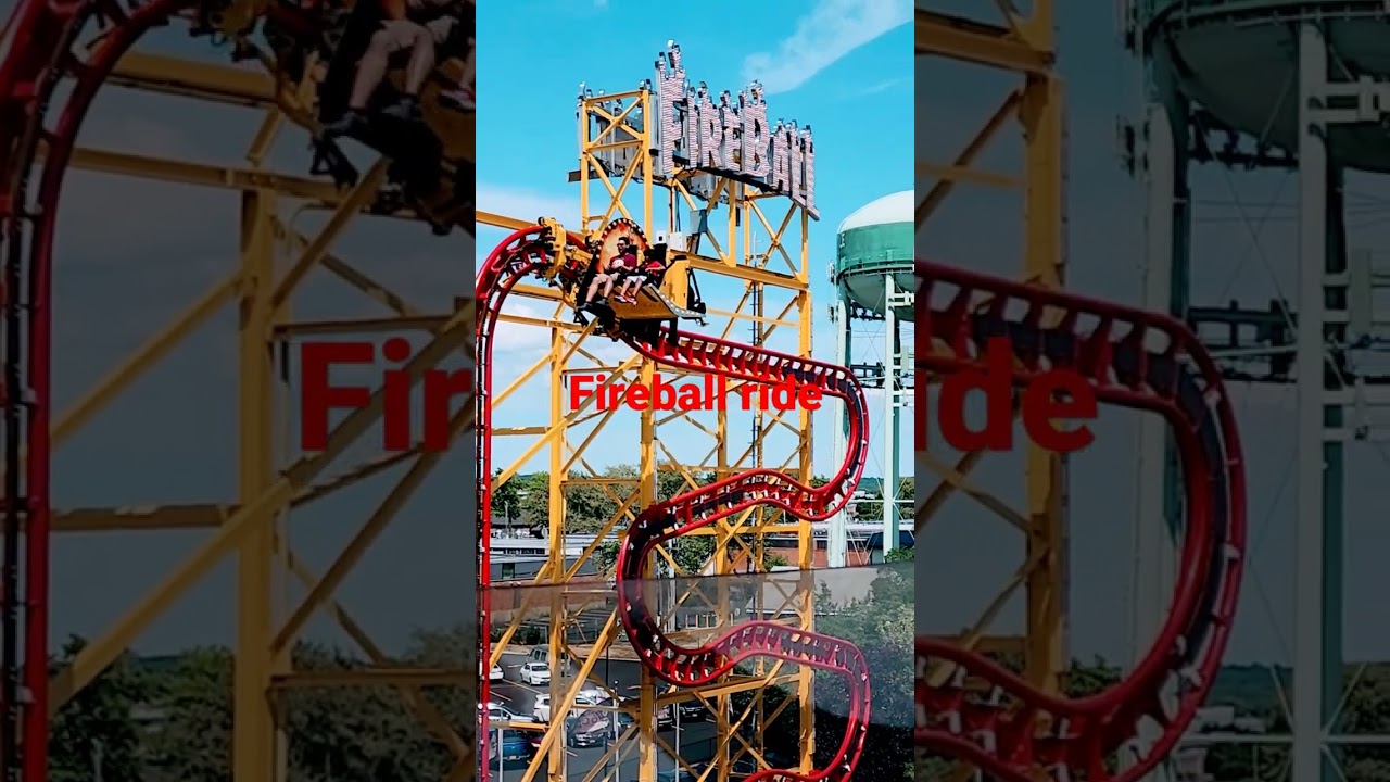 fireball ride in Adventureland long Island ny - YouTube