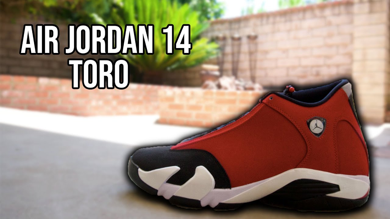 AIR JORDAN 14 TORO 2020 REVIEW & ON FEET!! - YouTube