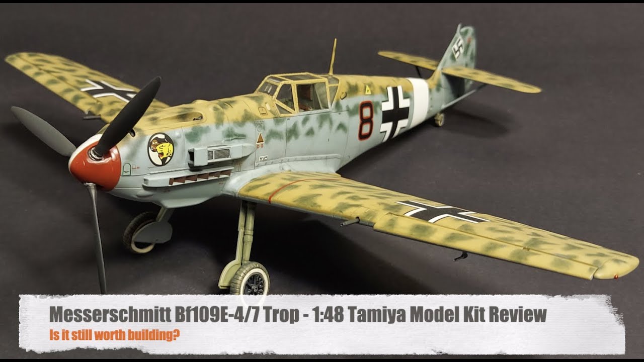 Tamiya 1:48 Bf 109E Review - Best Bf 109E Kit? - YouTube