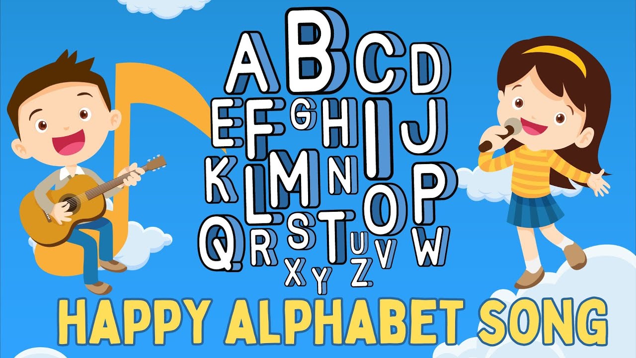 HAPPY ALPHABET SONG | KIDS SONGS | CHILD MUSIC | LEARNING SONG ...