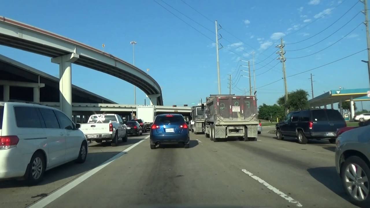Driving 290 East, North Sam Houston Tollway, & Highway 249 feeder road ...