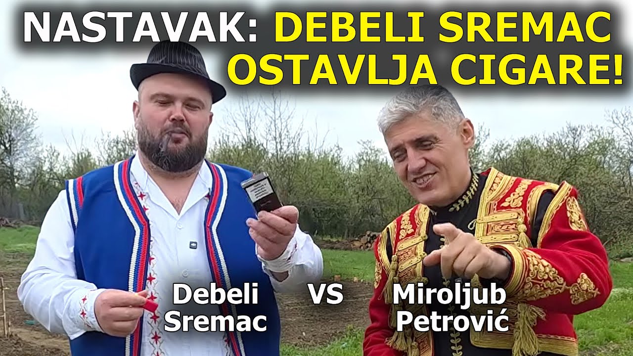 DEBELI SREMAC OSTAVLJA CIGARE! - YouTube