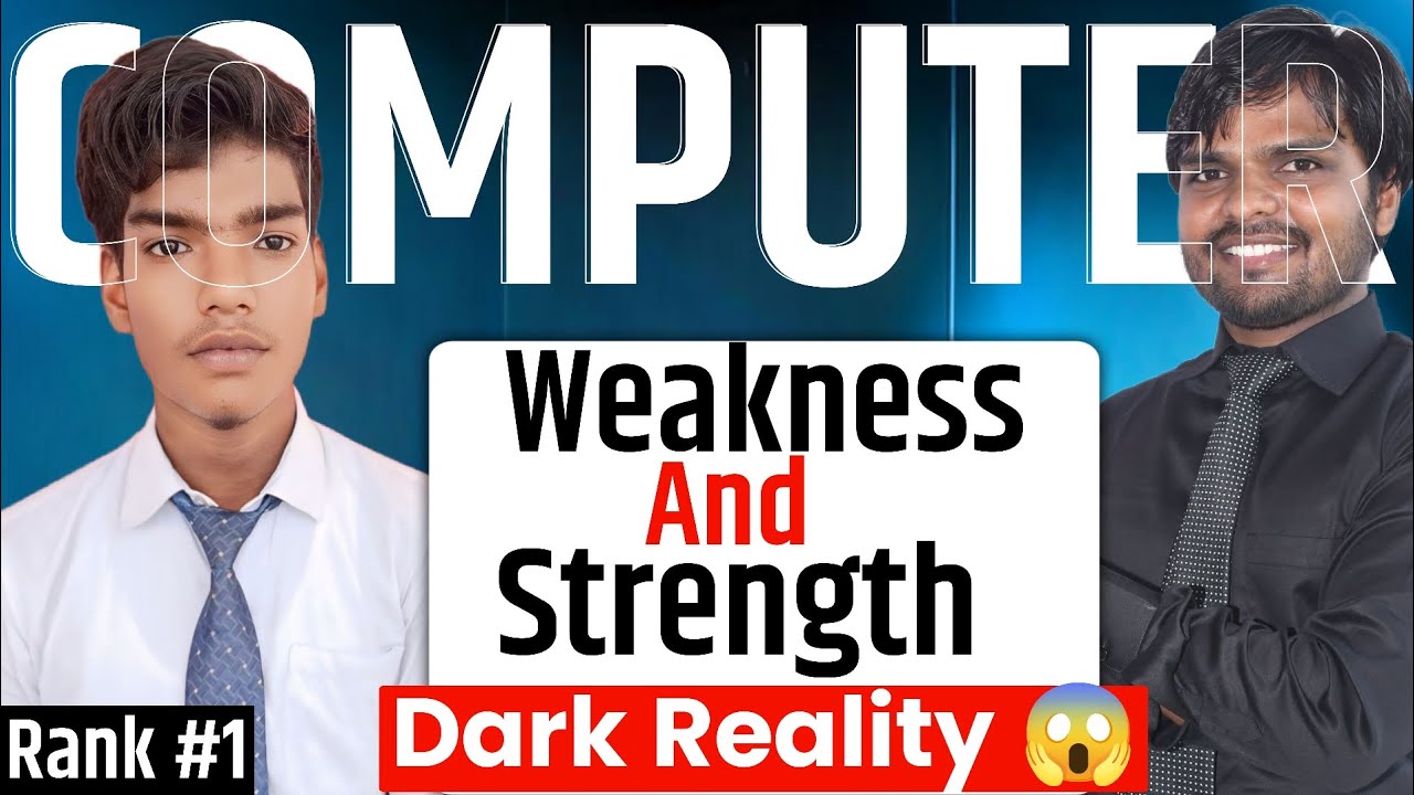 Computer Weekness And Strength | Computer Presentation in English 🖥️📚 ...