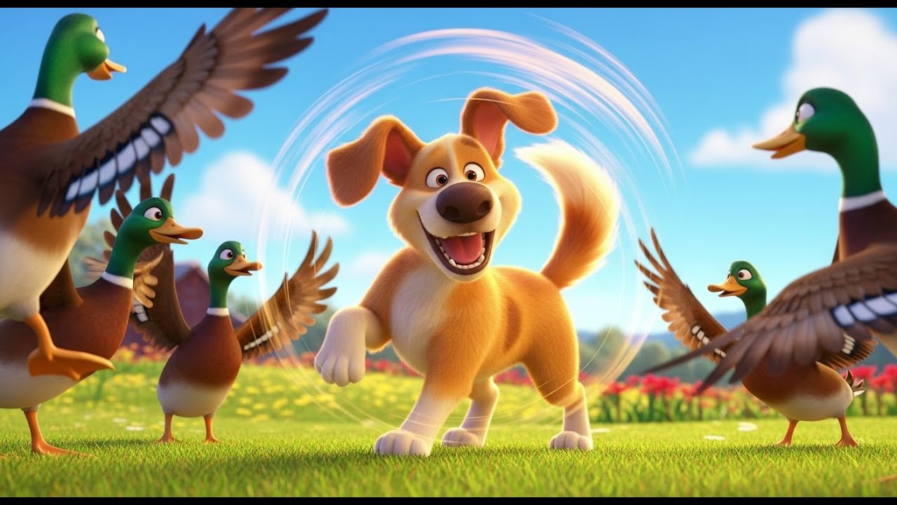 44 El perro que bailaba con patos 🐶🦆 - YouTube