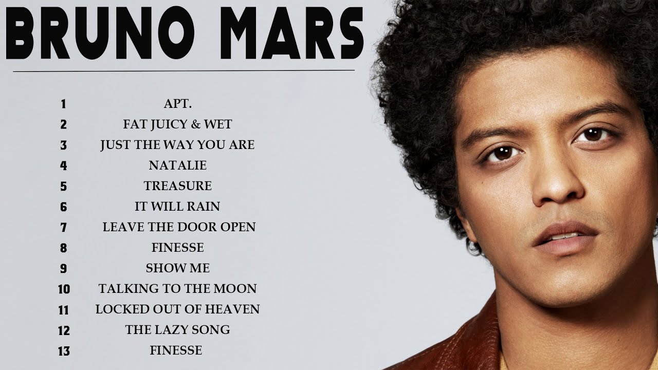Bruno Mars Greatest Hits Full Album 2025 - The Best of Bruno Mars - Top ...