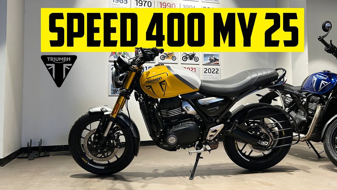 Triumph Speed 400 MY 25 Review | Better Than Royal Enfield Guerrilla ...