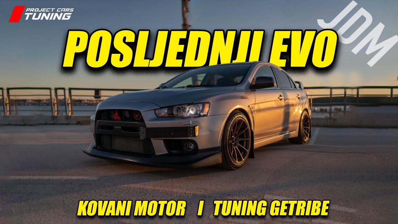 Mitsubishi Lancer EVO X MR stage 2 380HP + kupio sam novi auto ...