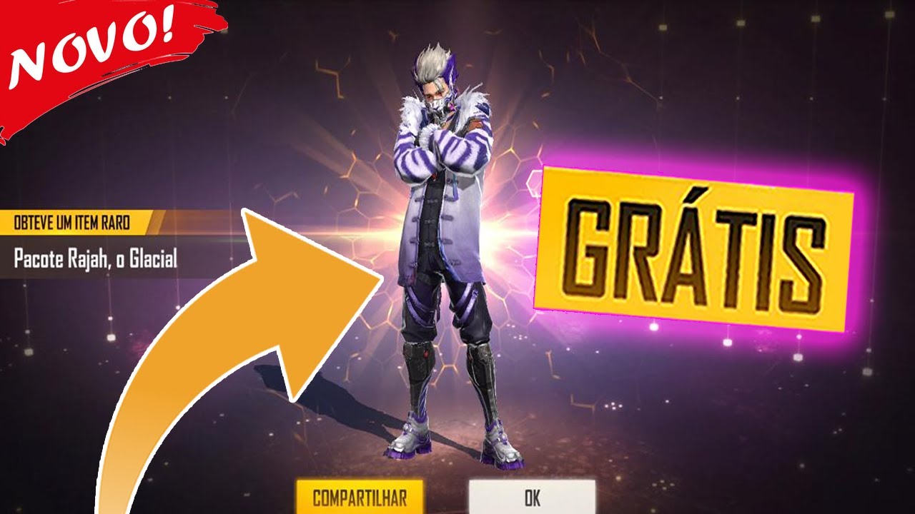 🔥 NOVO PACOTE RAJAH! ESCOLHA ROYALE VALE A PENA? SKIN EVENTO REDENÇÃO ...