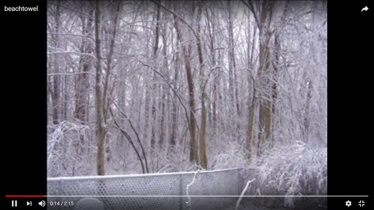 NE Ohio Ice Storm March 2008 Aftermath - YouTube