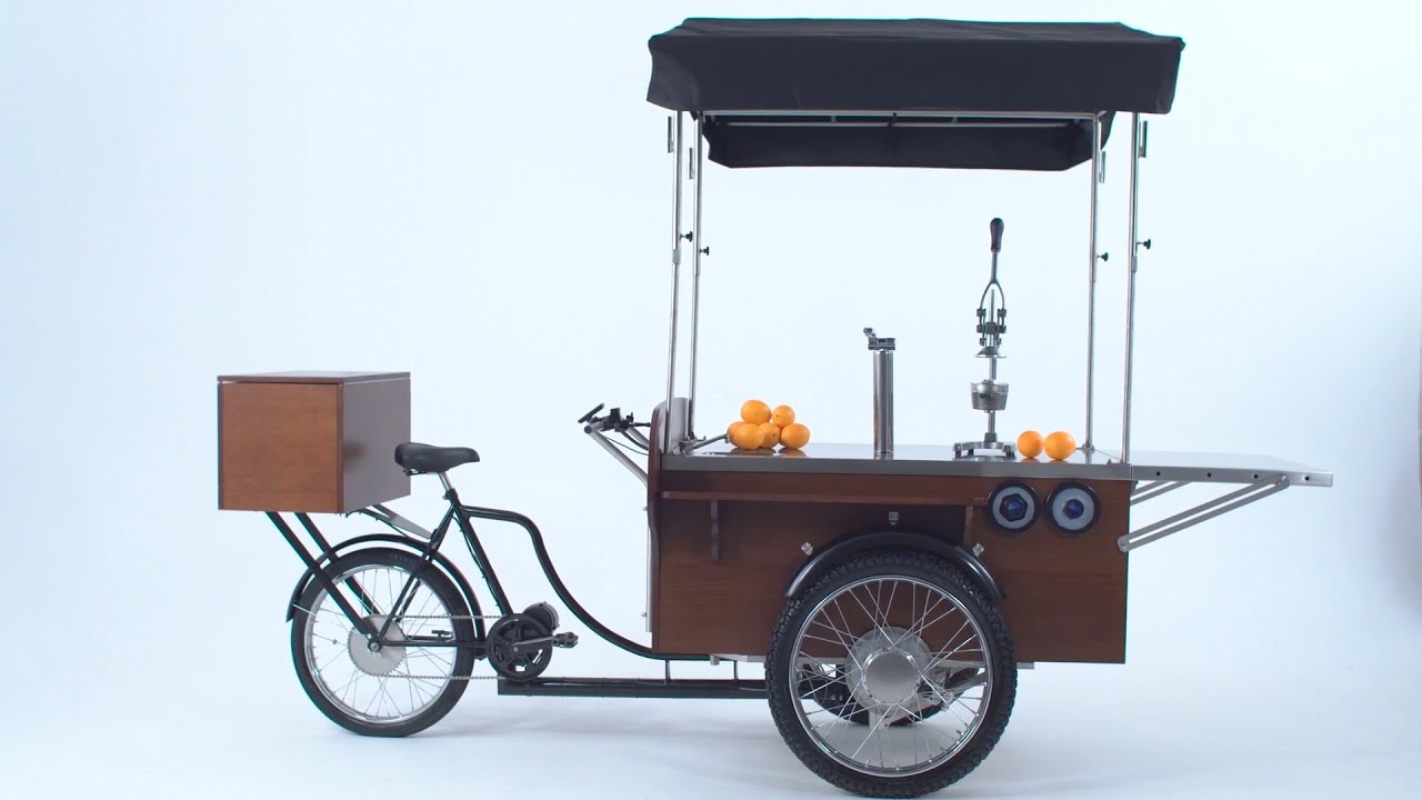 Saft-Verkaufsfahrrad / Juice Bike - YouTube